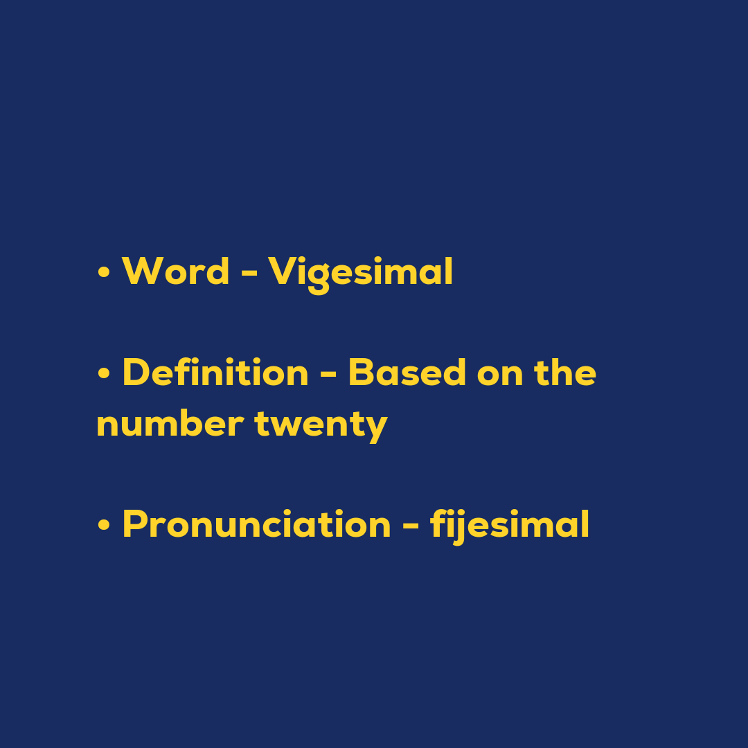 Vigesimal